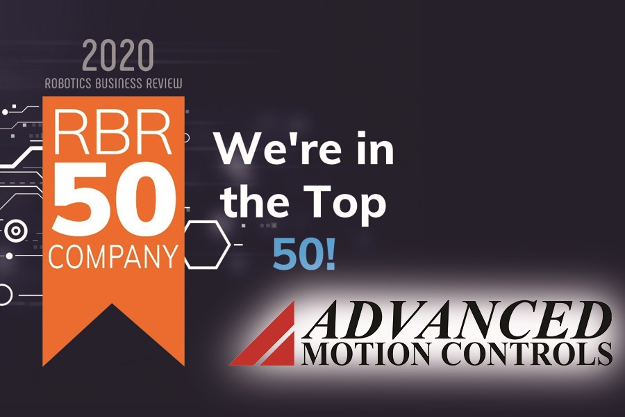 AMC Selected as a Top 50 Robotics Company